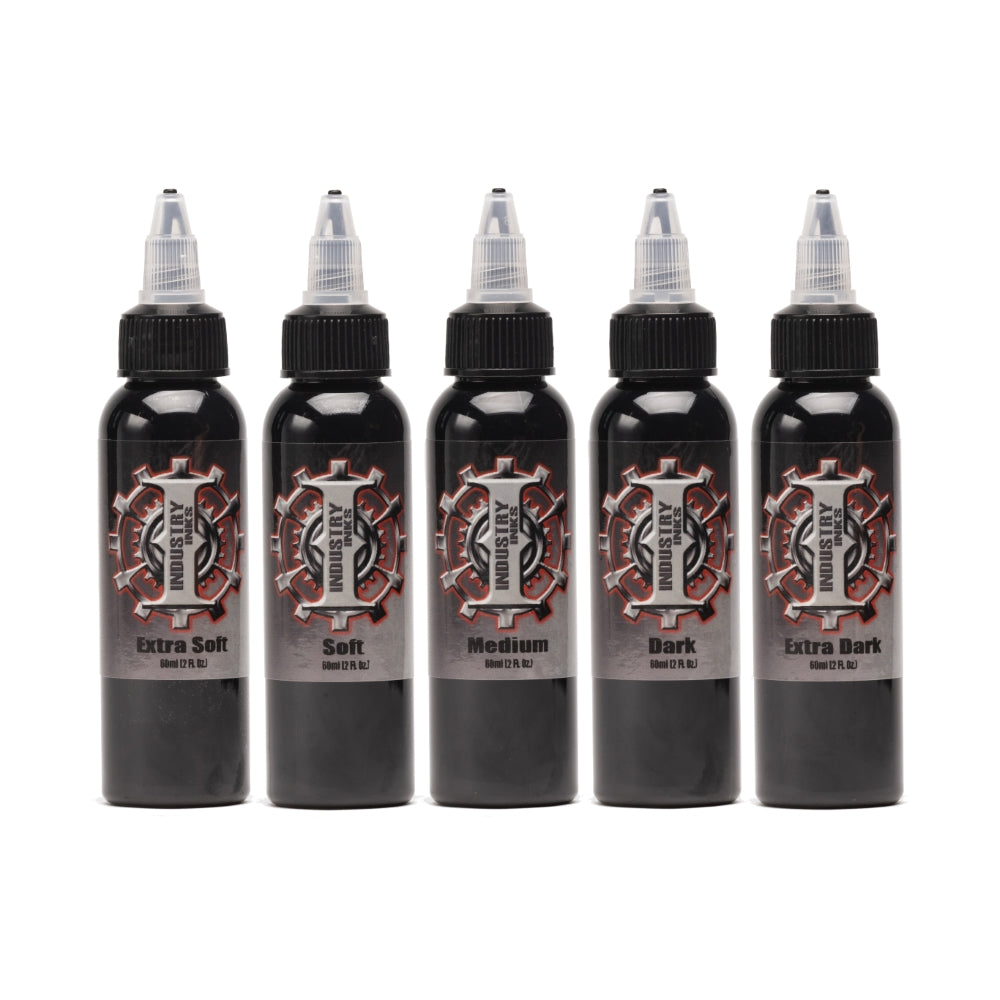 Industry Tattoo Ink: Single Bottles & Sets - Painful Pleasures