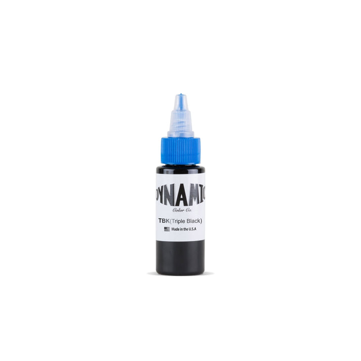 Dynamic Triple Black Tattoo Ink — Pick Size