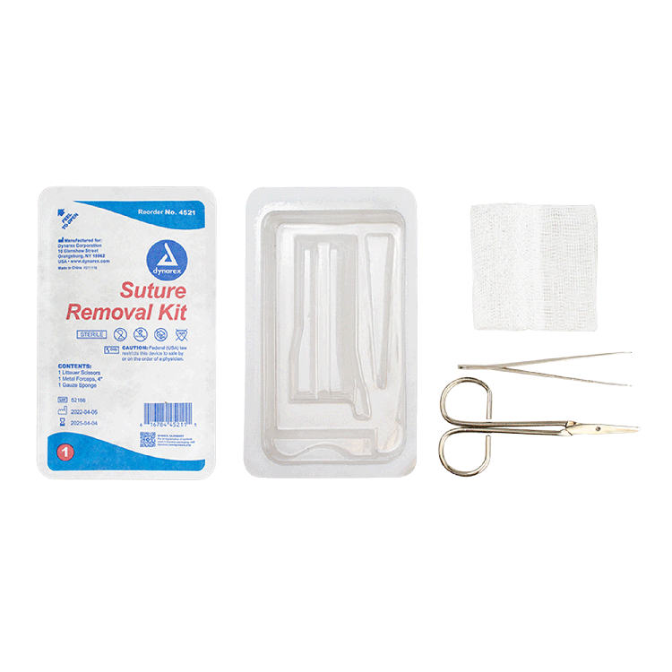 Dynarex Disposable Staple + Suture Removal Kit | PainfulPleasures