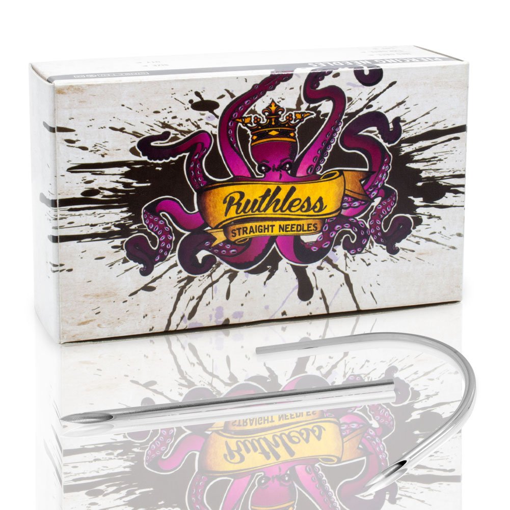 Ruthless Piercing Needles Box of 100 - Pick Size | PainfulPleasures