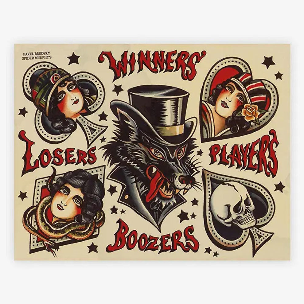 Spider Murphy’s Tattoo Flash Volume III — Hardcover Book | PainfulPleasures – Painful Pleasures