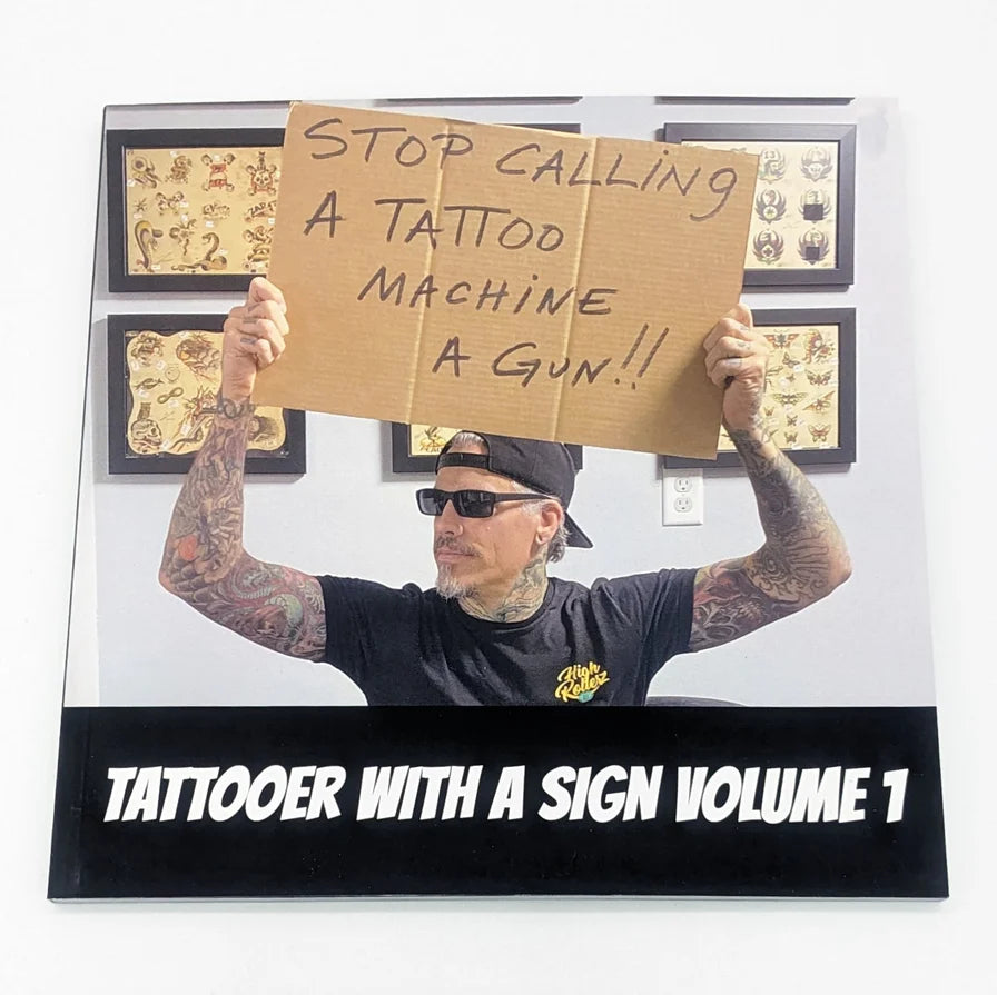 The Tattooer With A Sign Coffee Table Book — Softcover | PainfulPleasures