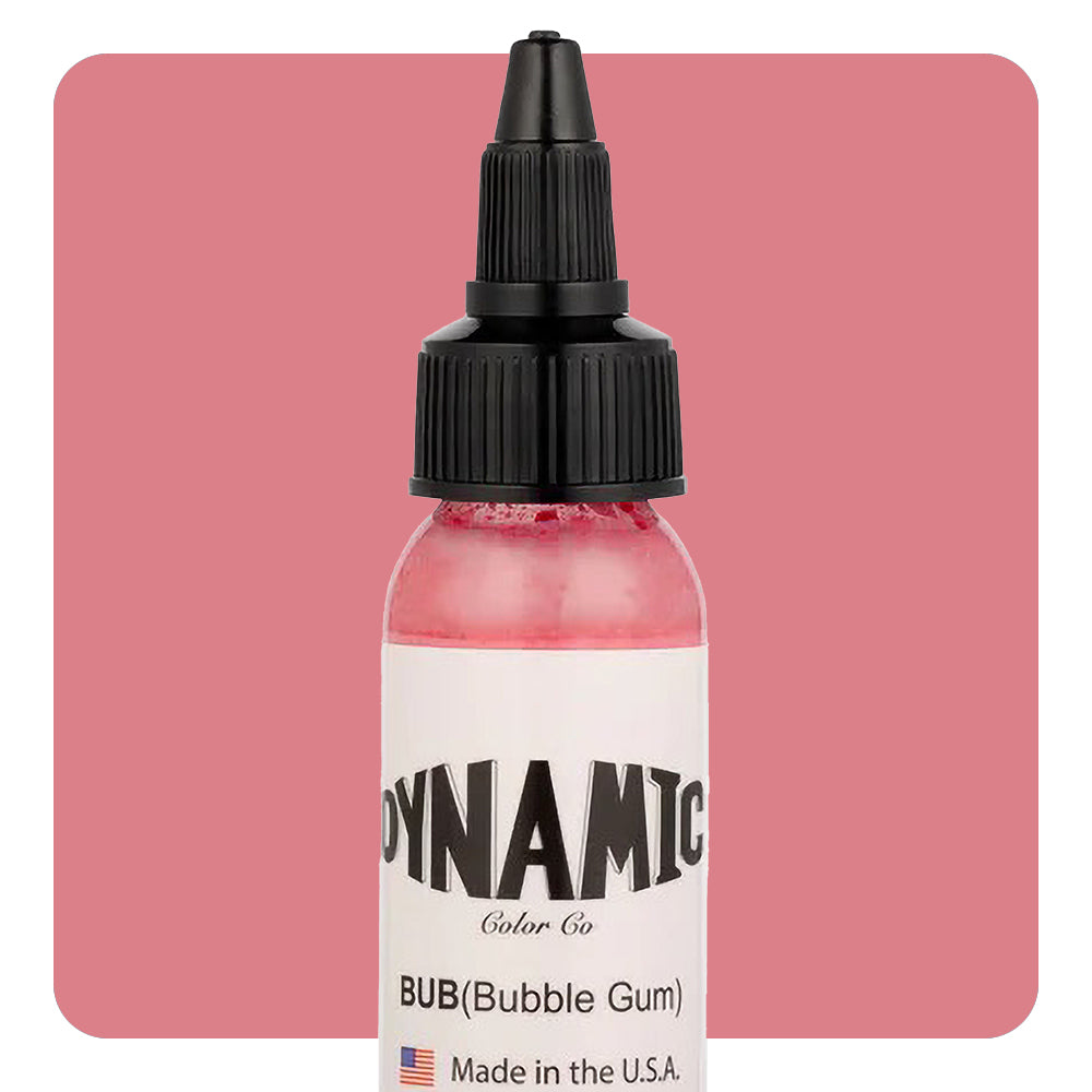 Dynamic Bubble Gum Tattoo Ink - 1oz. Bottle – Painful Pleasures