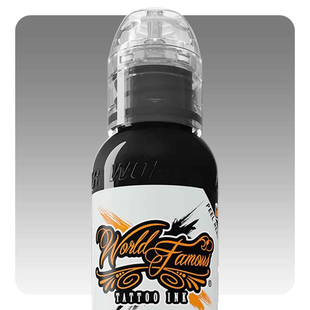 World Famous Charcoal Greywash — World Famous Tattoo Ink — Pick Size ...