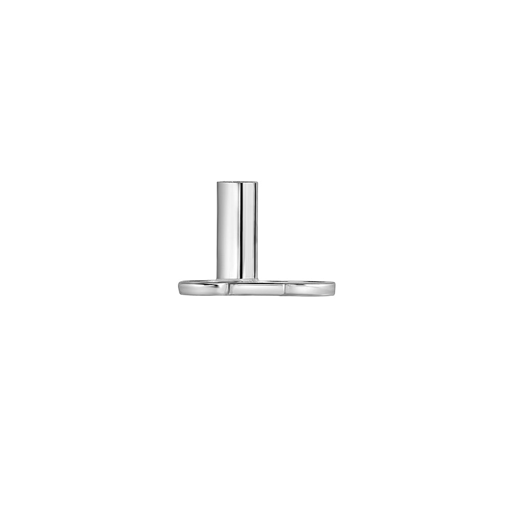 Tilum 14g Titanium Dermal Anchor with 4mm Rise and 3-Hole Base — Price ...