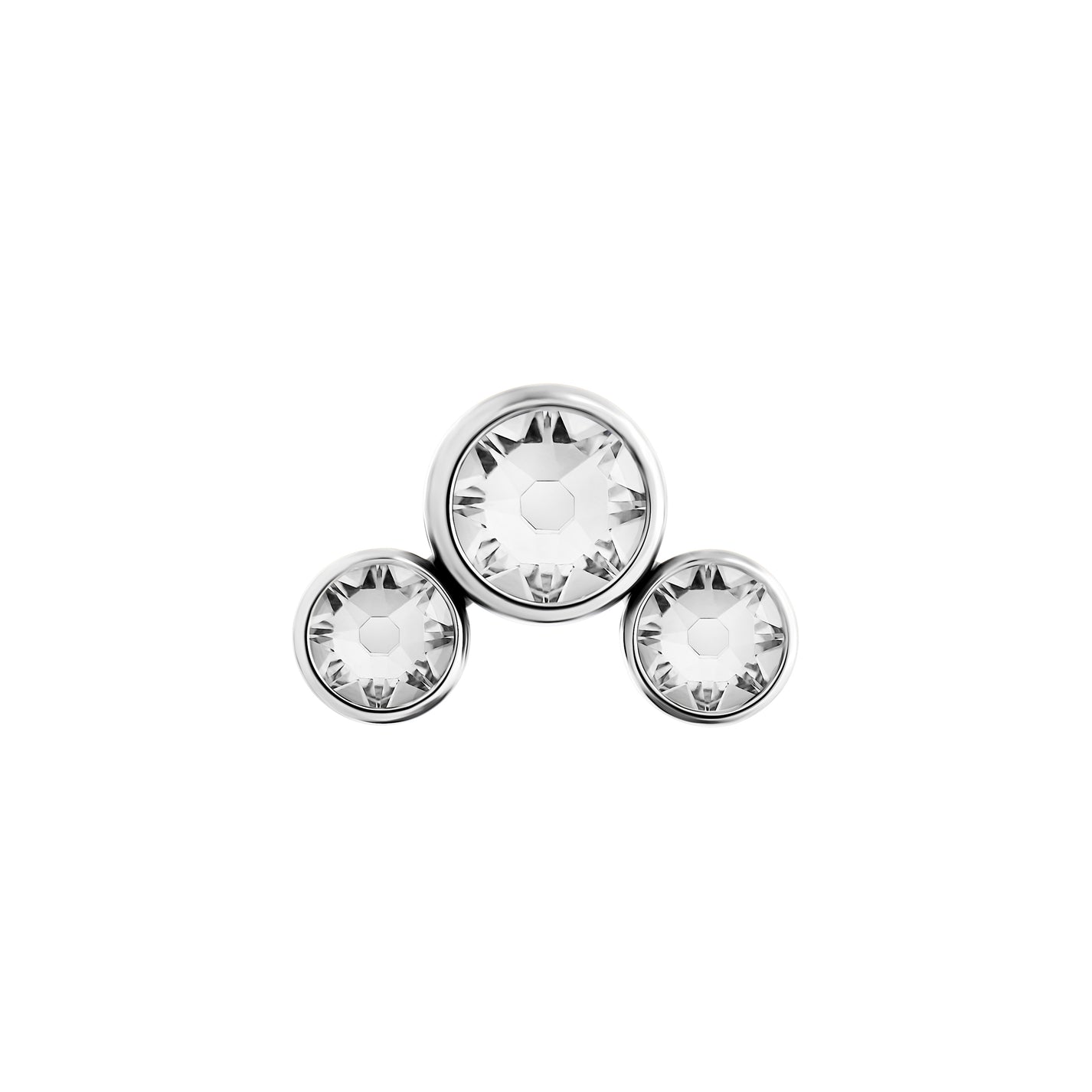Tilum 18g-16g Internally Threaded Atomic Jewel Cluster Top - Price Per