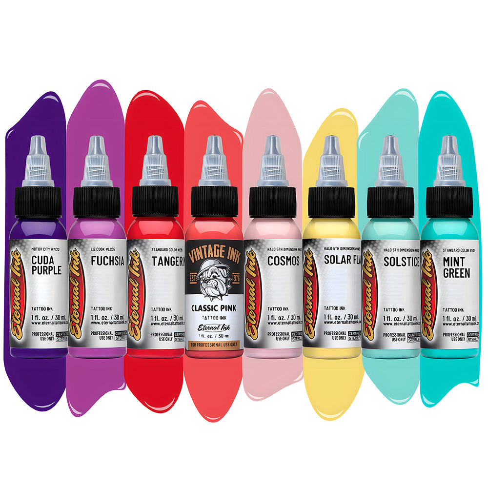Russel Van Schaick Anime Inspiration Set — Eternal Ink — 8 1oz Bottles ...