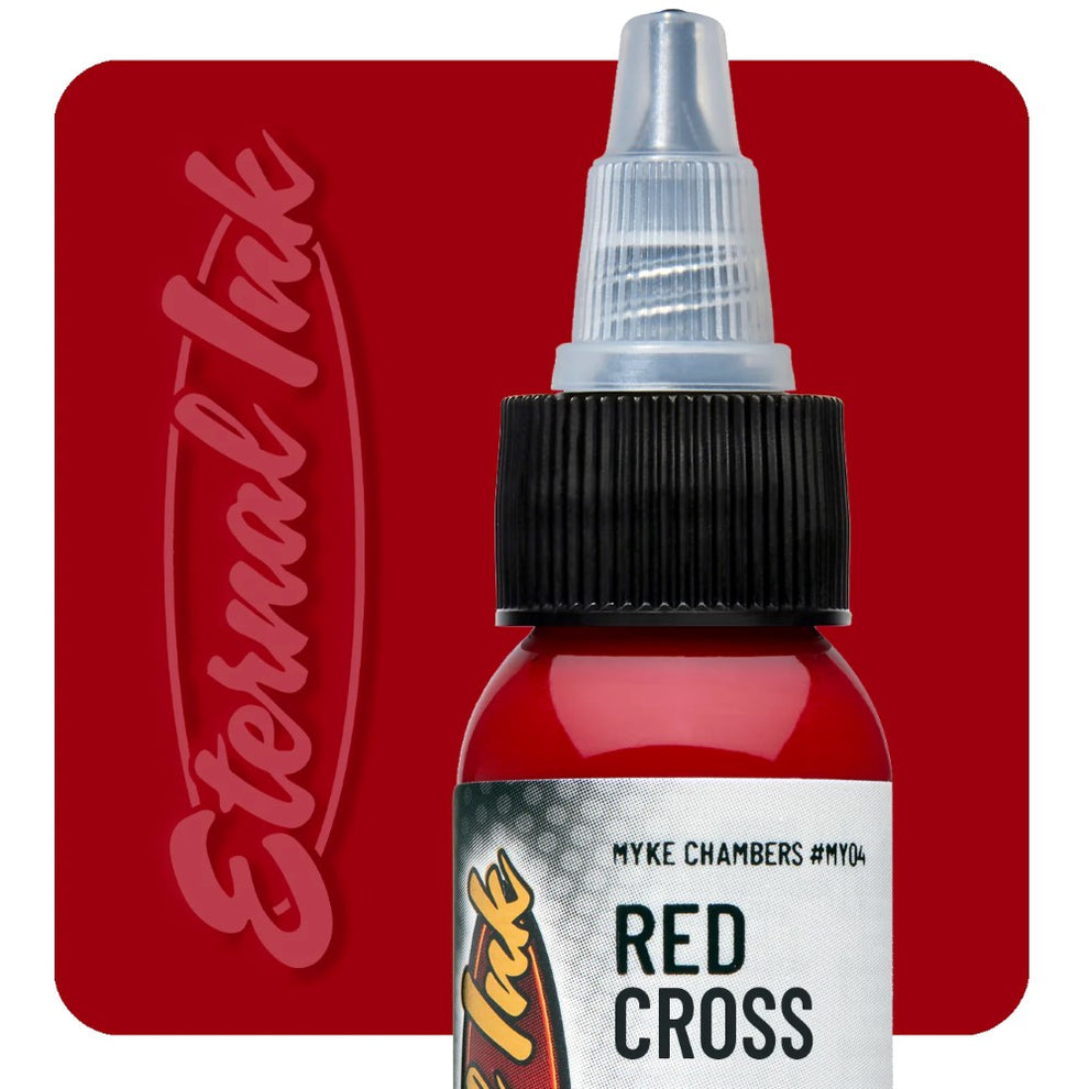 Myke Chambers Red Cross — Eternal Tattoo Ink — Pick Size – Painful ...