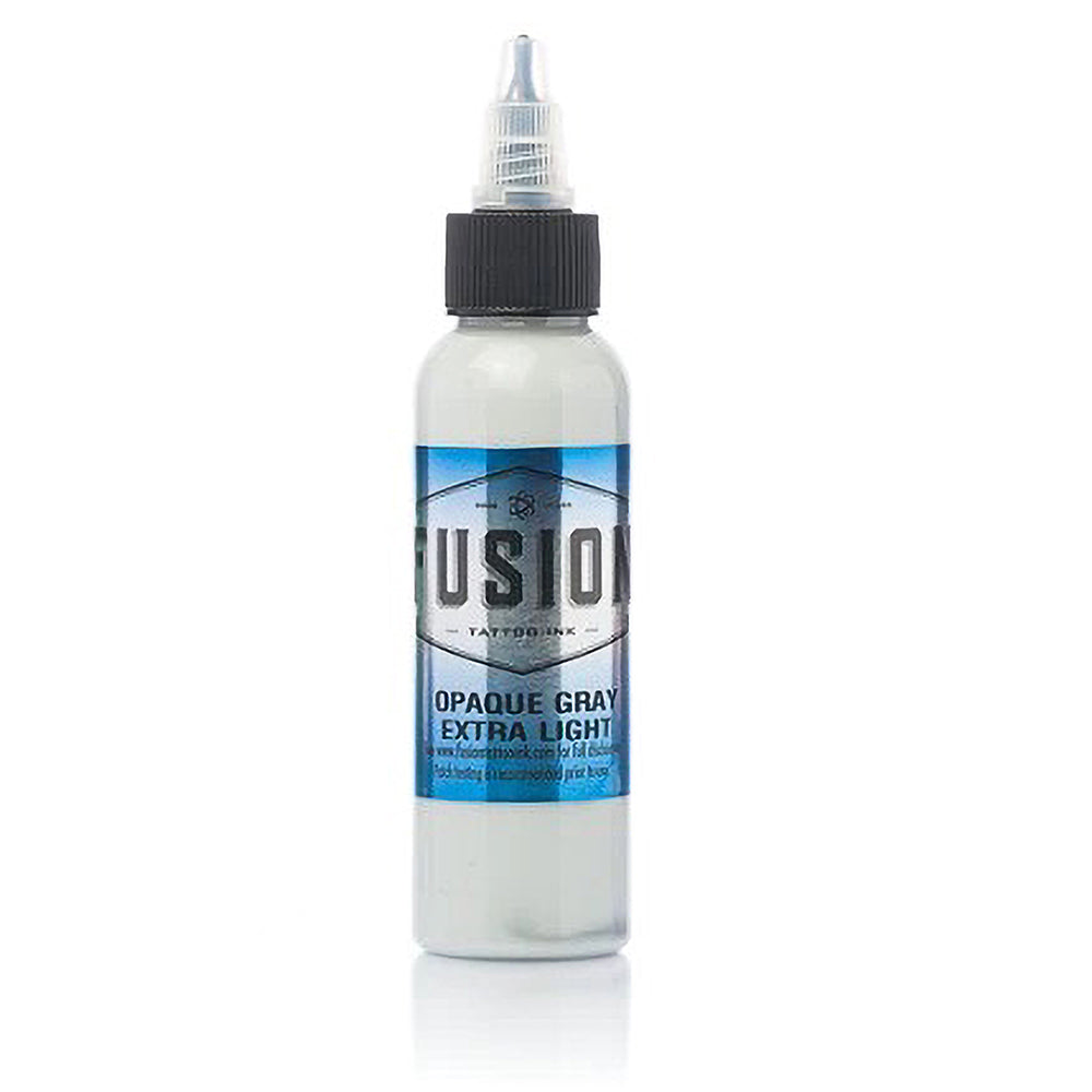 Opaque Gray Extra Light — Fusion Tattoo Ink — Pick Size – Painful Pleasures