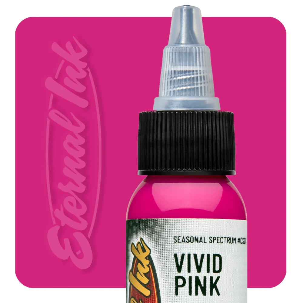 Vivid Pink — Eternal Tattoo Ink — 1oz | PainfulPleasures