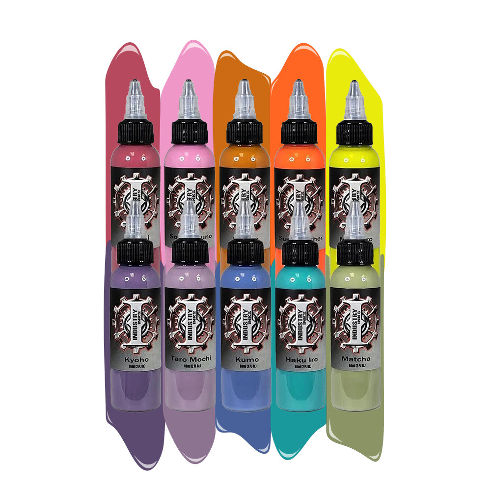 Anime Color Set Light â€” Industry Inks â€” Pick Size | PainfulPleasures