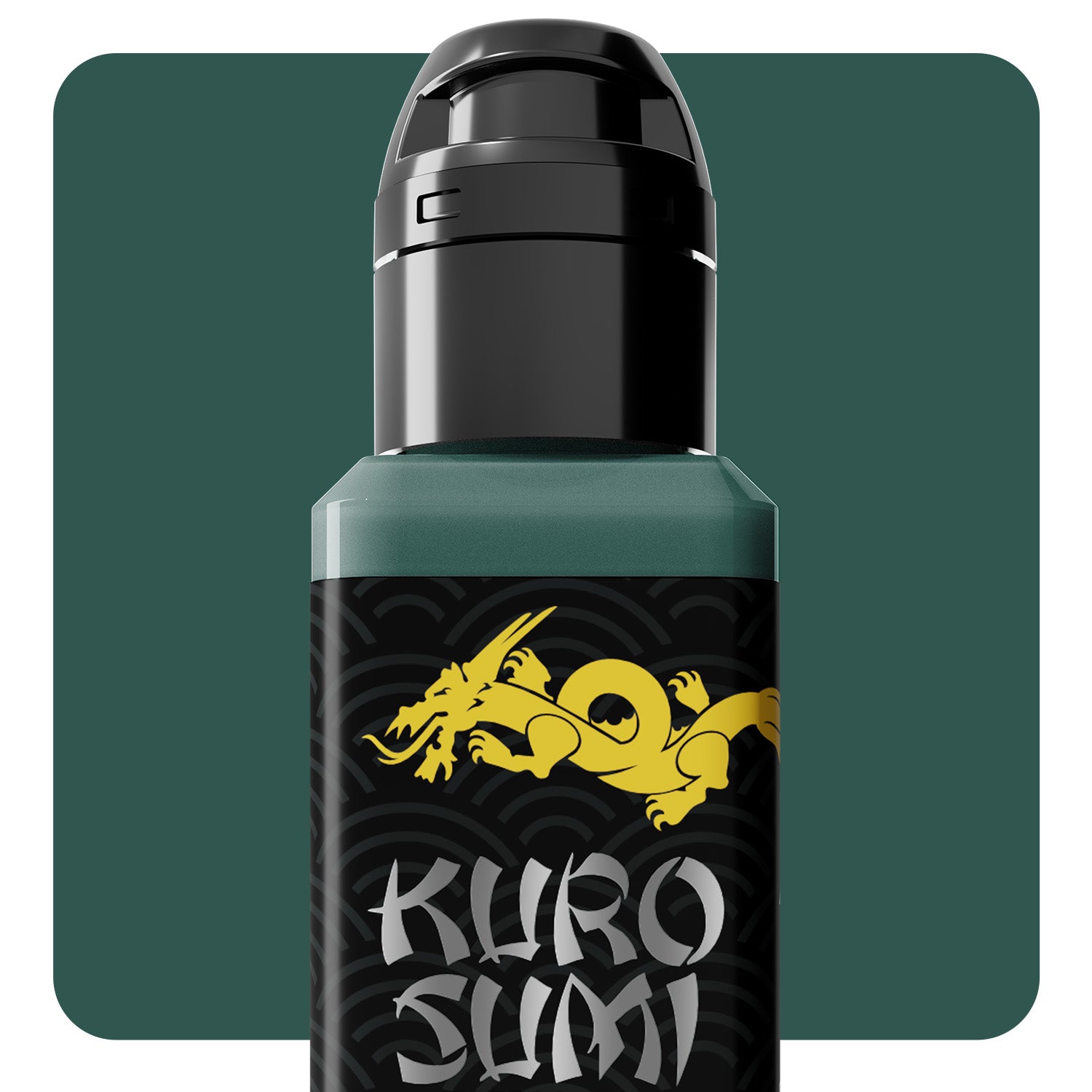 Emerald Green — Kuro Sumi Tattoo Ink — 1.5oz | PainfulPleasures
