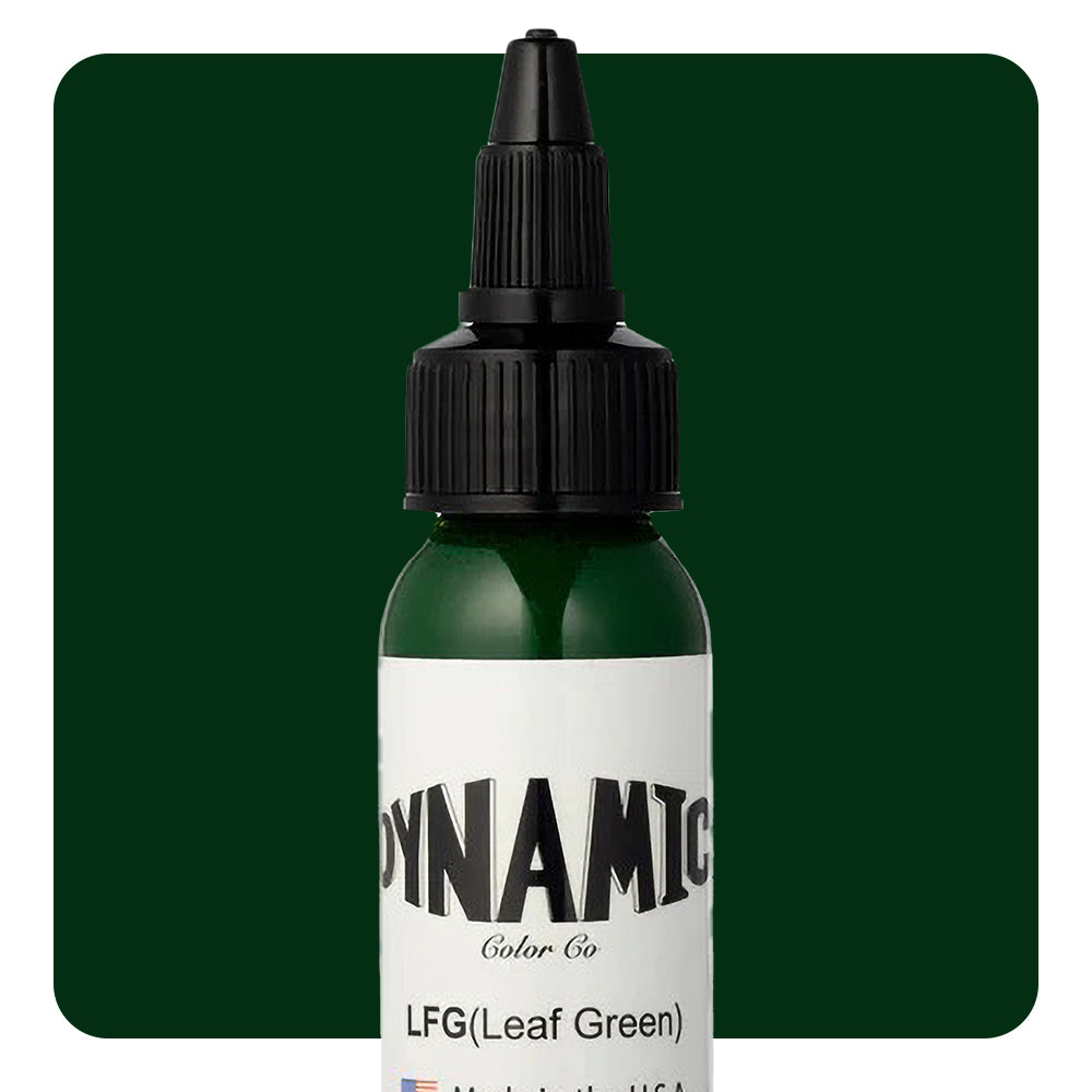 Dynamic Leaf Green Tattoo Ink - 1oz. Bottle