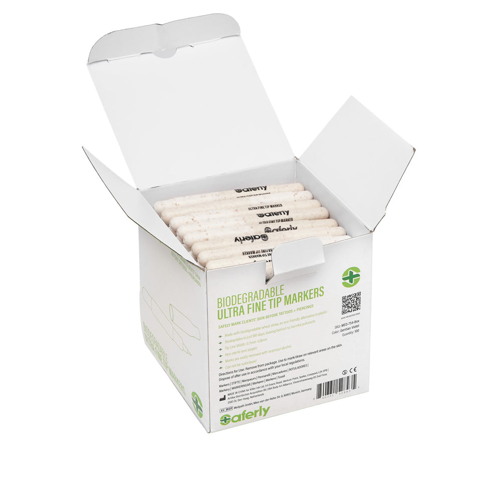 Saferly Biodegradable Mini Markers | PainfulPleasures
