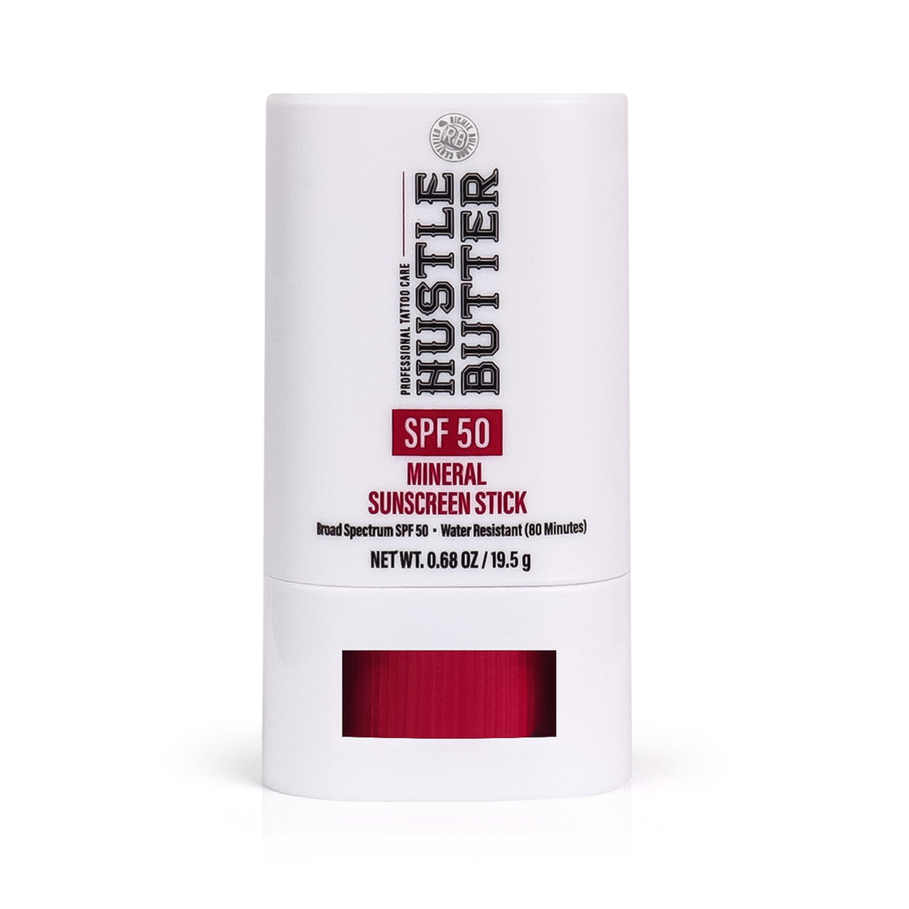 Hustle Butter Mineral Sunscreen Stick — SPF 50 — Single or Case of 12 ...