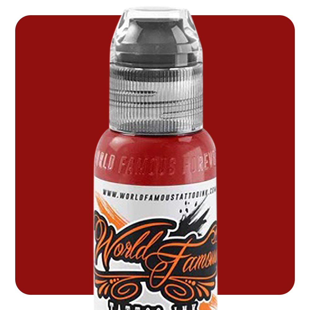 Master Mike Red — World Famous Tattoo Ink — Pick Size | PainfulPleasures