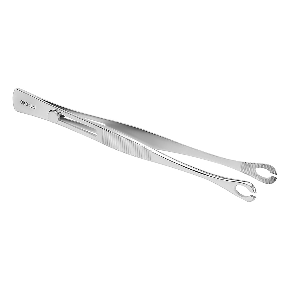 Slotted Mini Forester (Sponge) 5.75" Tweezers with Easy Lock ...