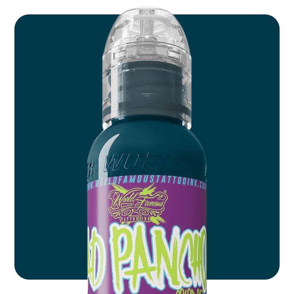 Pancho Blue — World Famous Tattoo Ink — Pick Size | PainfulPleasures