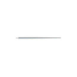 1" Stainless Steel Pin Taper for 16g Internally Threaded or Threadless