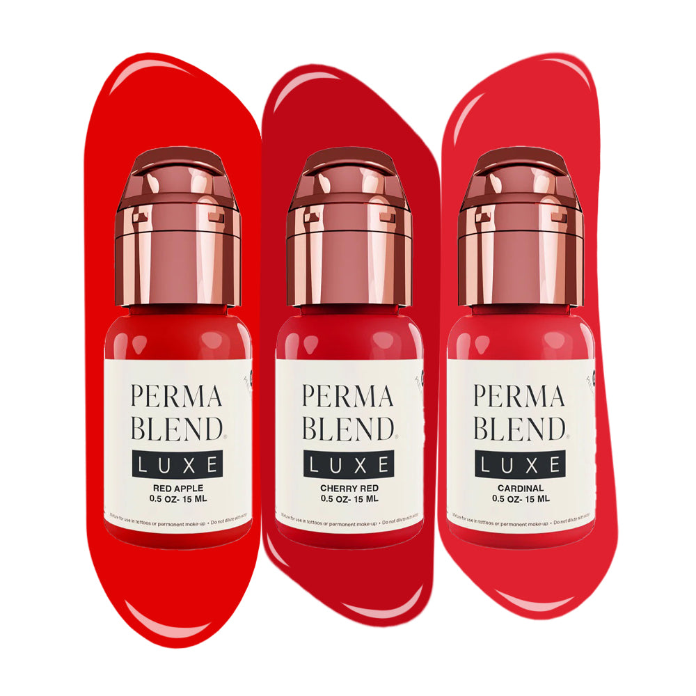 Red Lip Mini Set â€” Perma Blend Luxe â€” 3 1/2oz Bottles ...