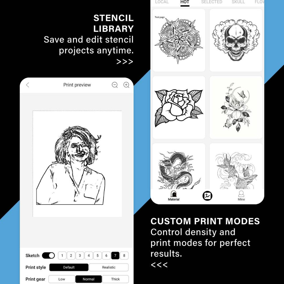 Saferly Bluetooth Stencil Printer | PainfulPleasures – Painful Pleasures