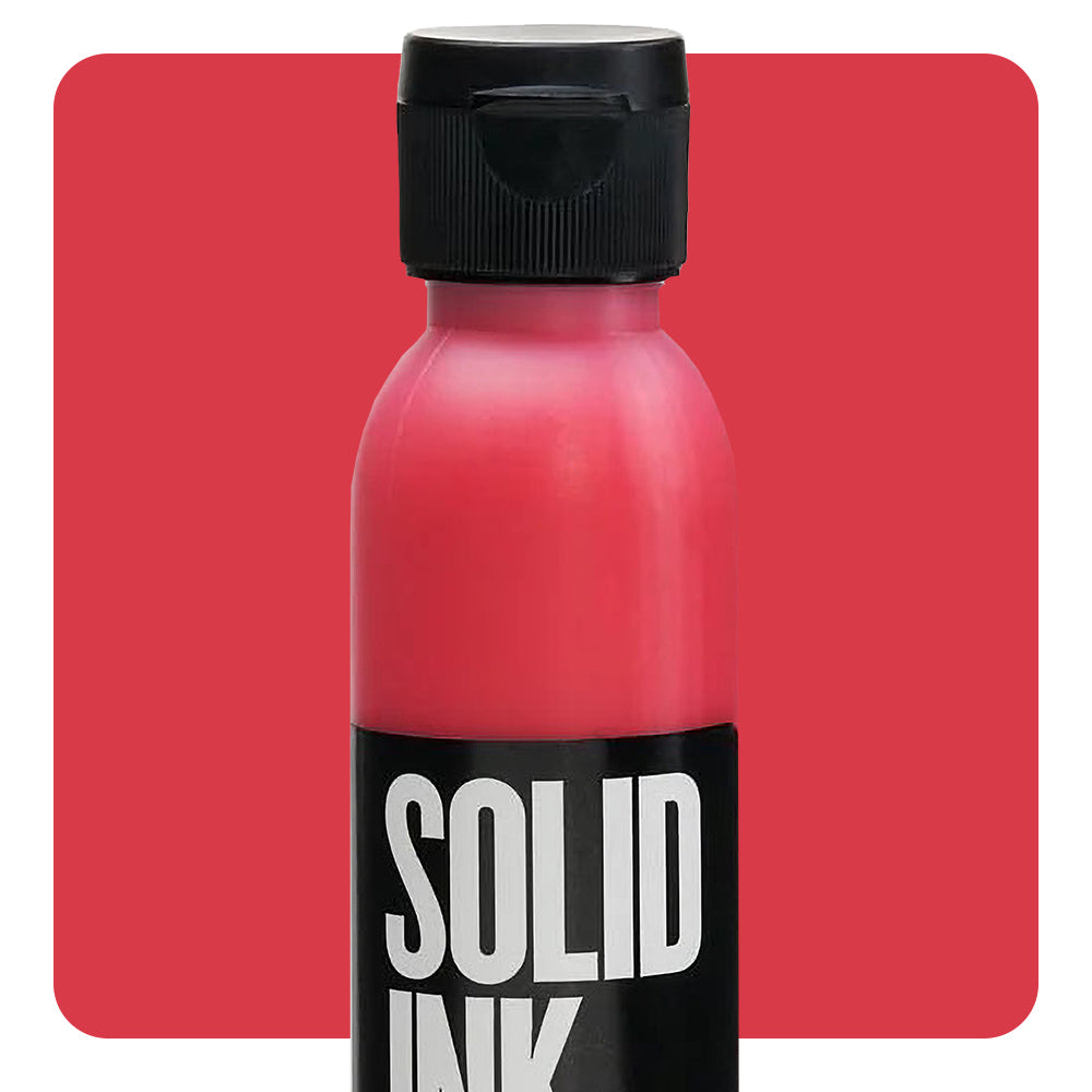 Solid Ink "Old Pigments" â€” 2oz Bottle â€” Satan Red | PainfulPleasures