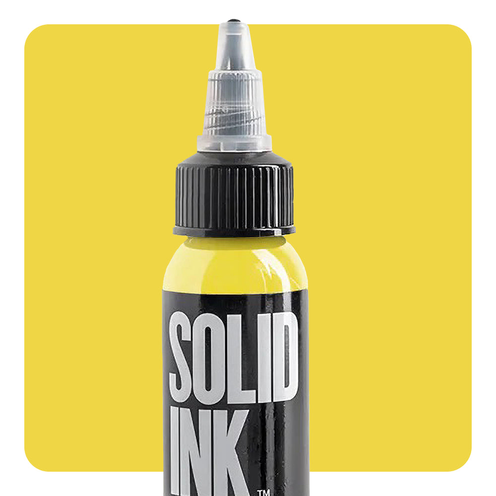 Yellow — Solid Ink — Pick Size | Painful Pleasures