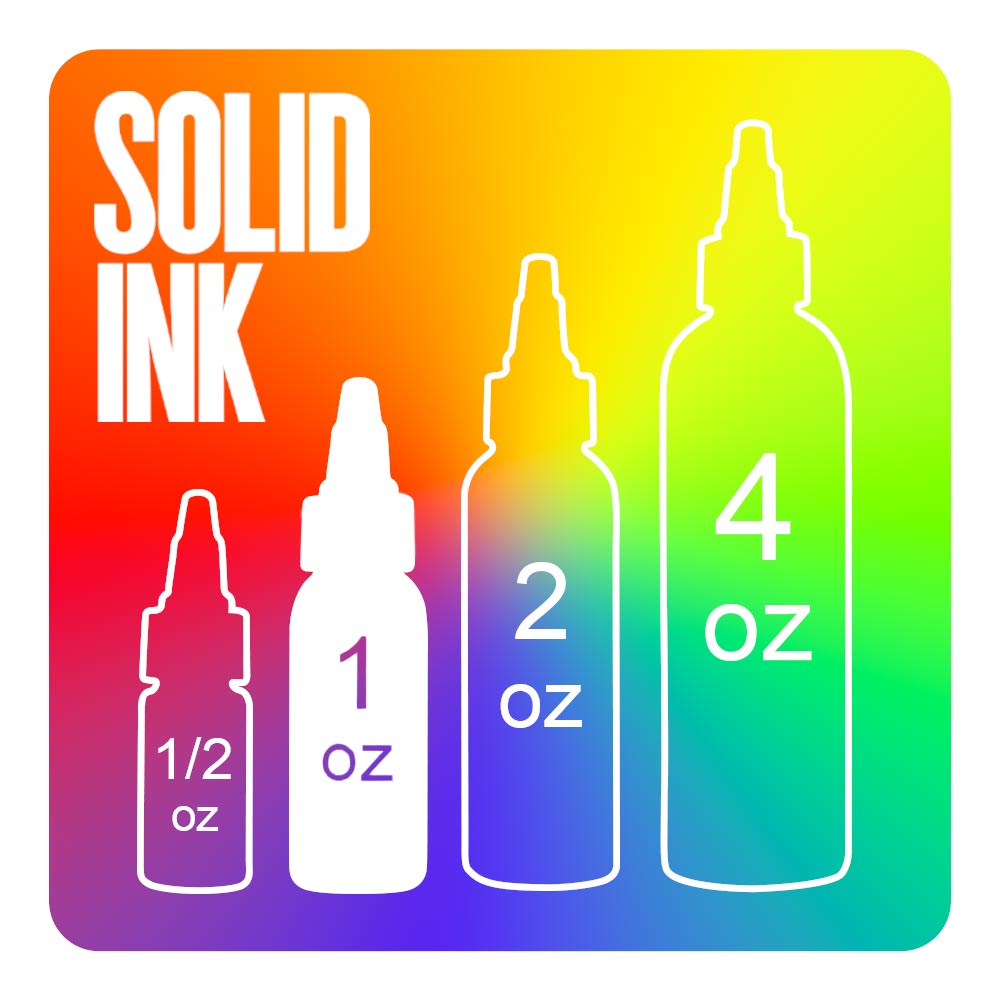 Solid Ink — 1oz Bottle — Pick Color – Painful Pleasures