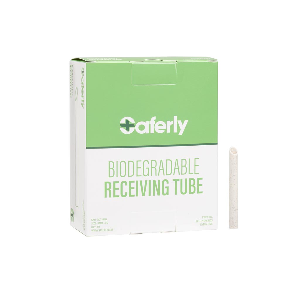 Saferly Biodegradable Receiving Tubes — Box of 50 | PainfulPleasures
