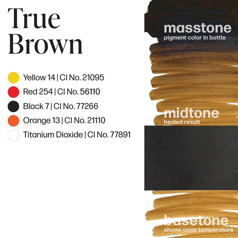 True Brown — Perma Blend — 1/2oz Bottle | PainfulPleasures