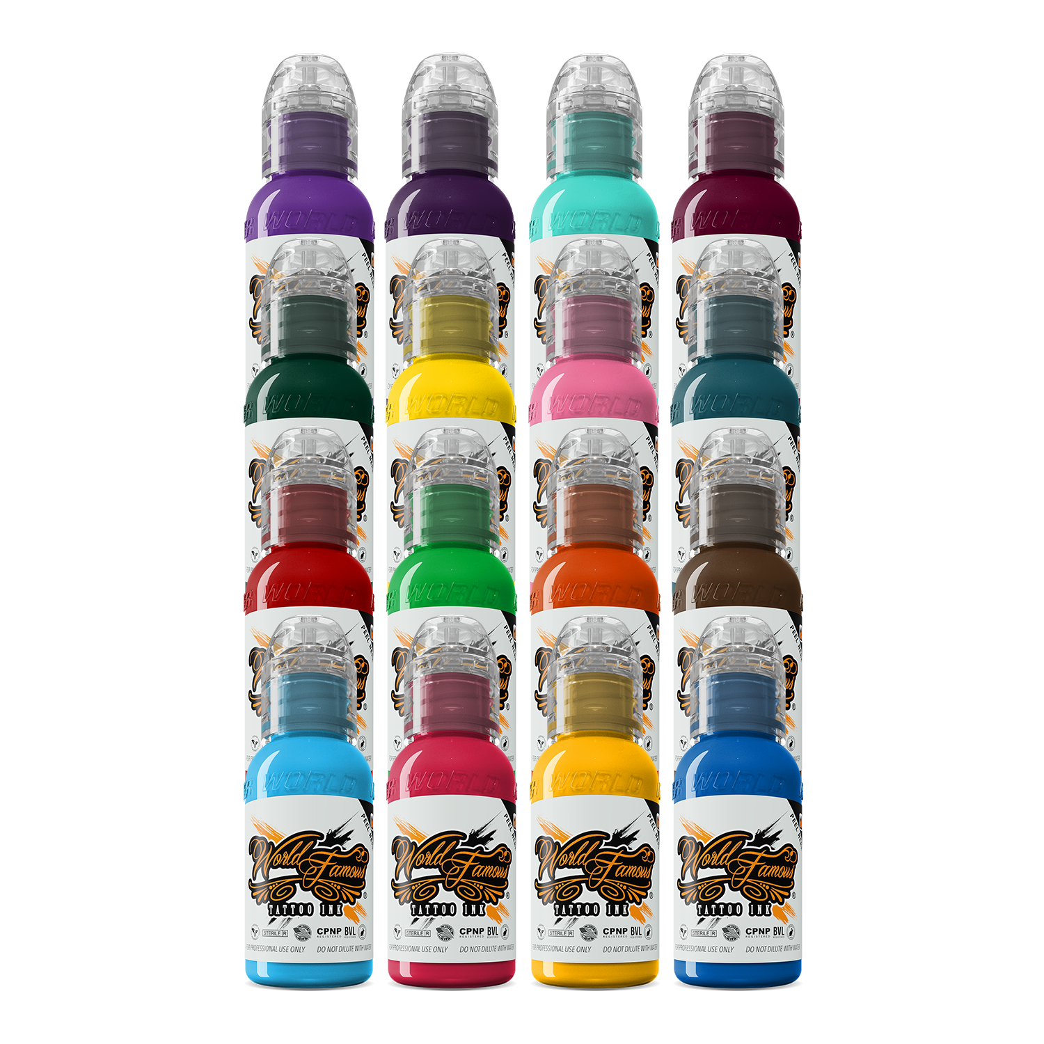 Hori Hui Taiwanese Set — World Famous Tattoo Ink — 1oz ...