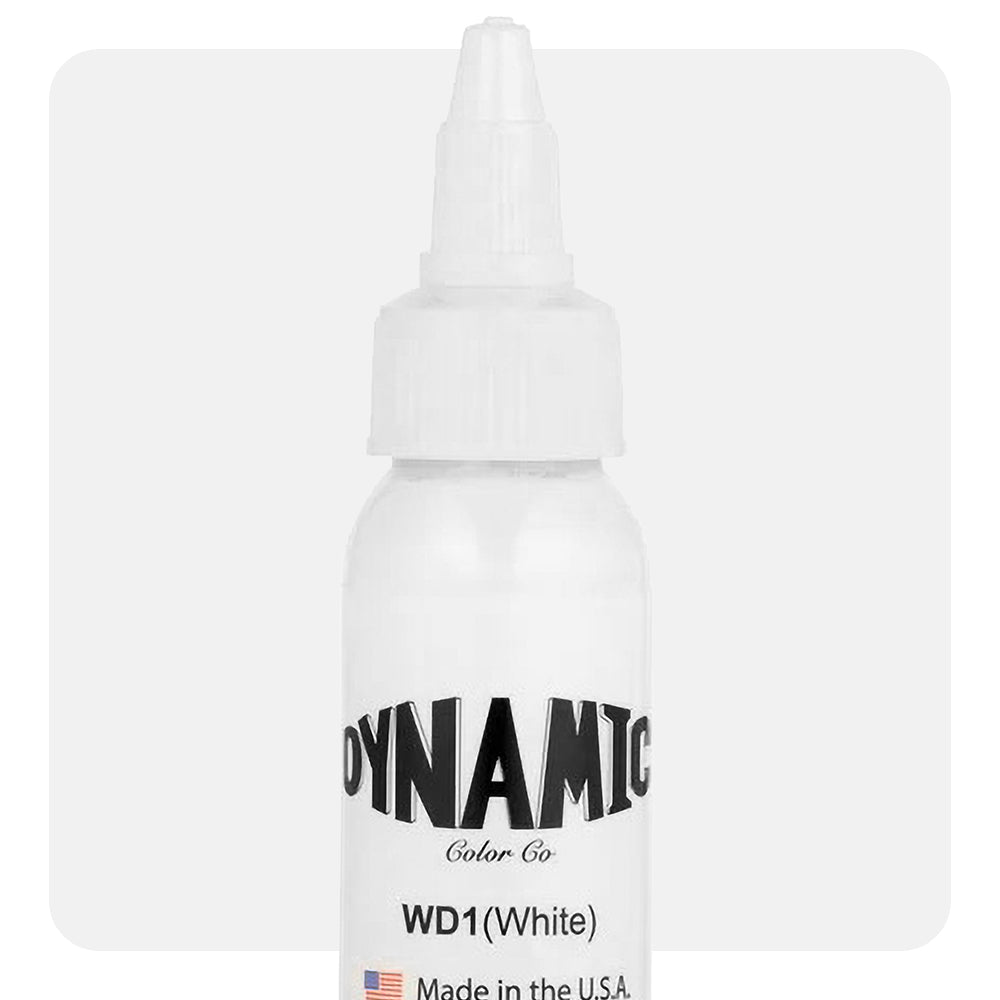 Dynamic White Tattoo Ink - 1oz. Bottle – Painful Pleasures