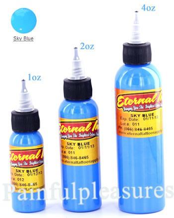 1oz Bottles of Eternal Ink - Pick Your Color - Painful Pleasures