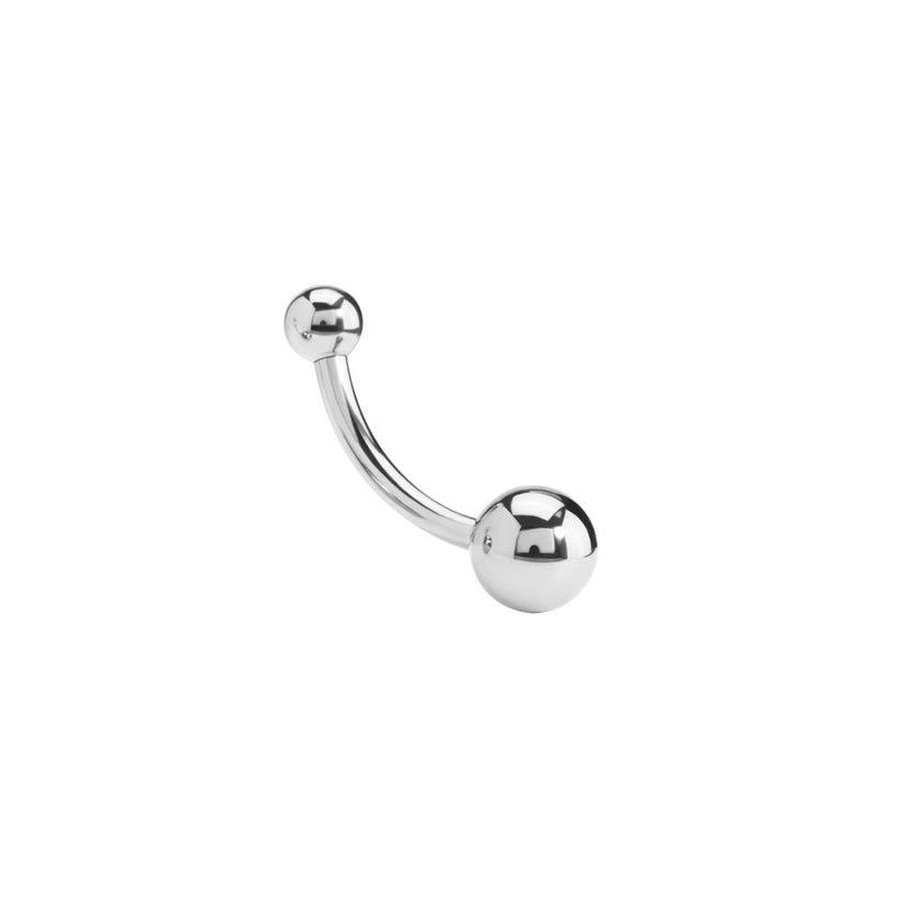 Tilum Internally Threaded Simple Titanium Belly Button Ring — Pick Size ...