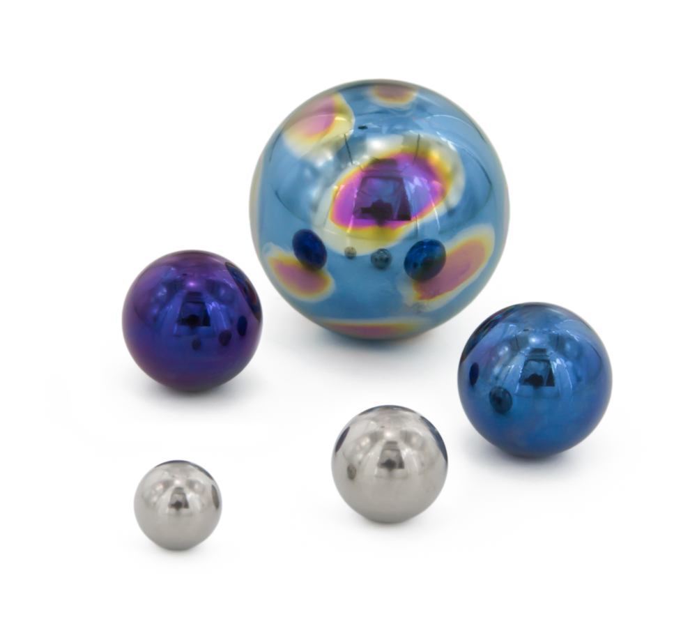 Snap Fit Replacement Titanium Captive Ring Ball — Price Per 1 ...