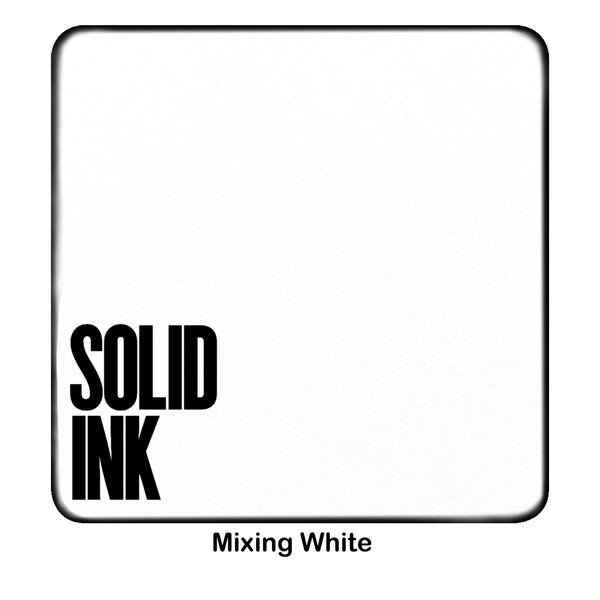 Mixing White — Solid Ink — Pick Size | PainfulPleasures
