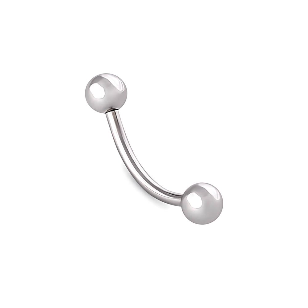 14g Steel Bent Barbell — Price Per 1 | PainfulPleasures