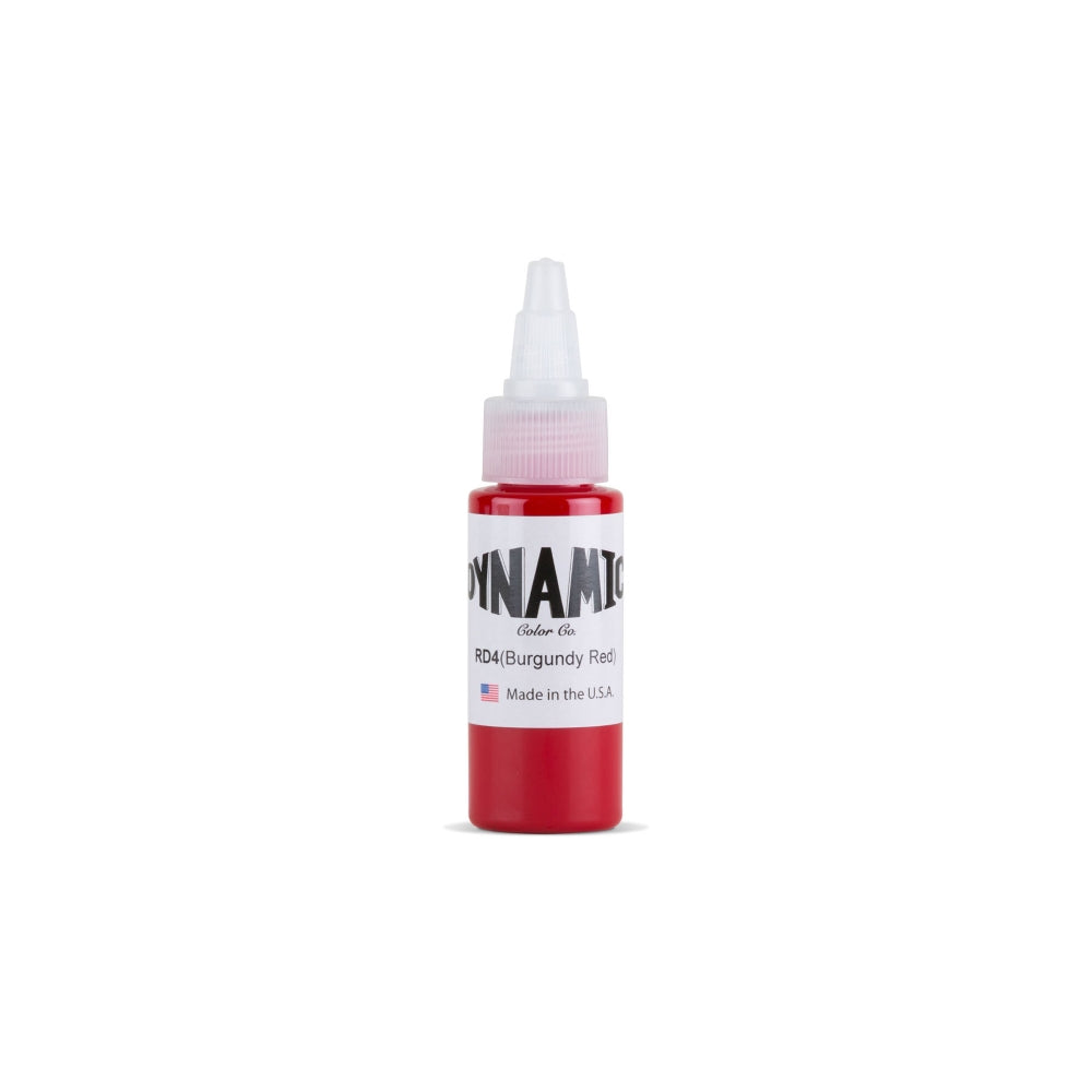 Dynamic Burgundy Red Tattoo Ink - 1oz. Bottle – Painful Pleasures