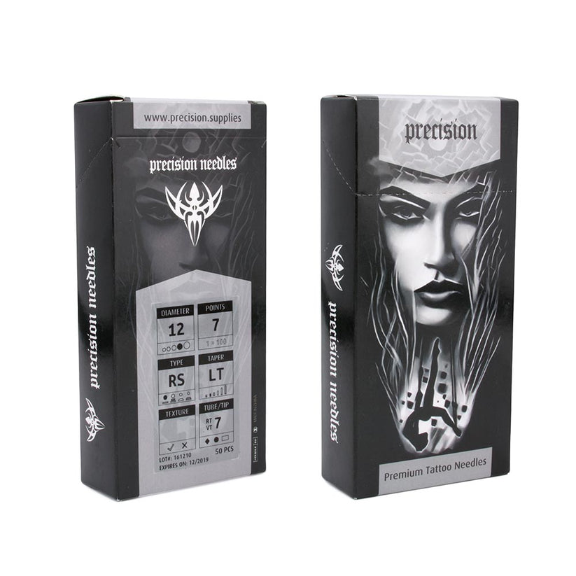 Precision Sterilized Tattoo Needles (Box of 50)