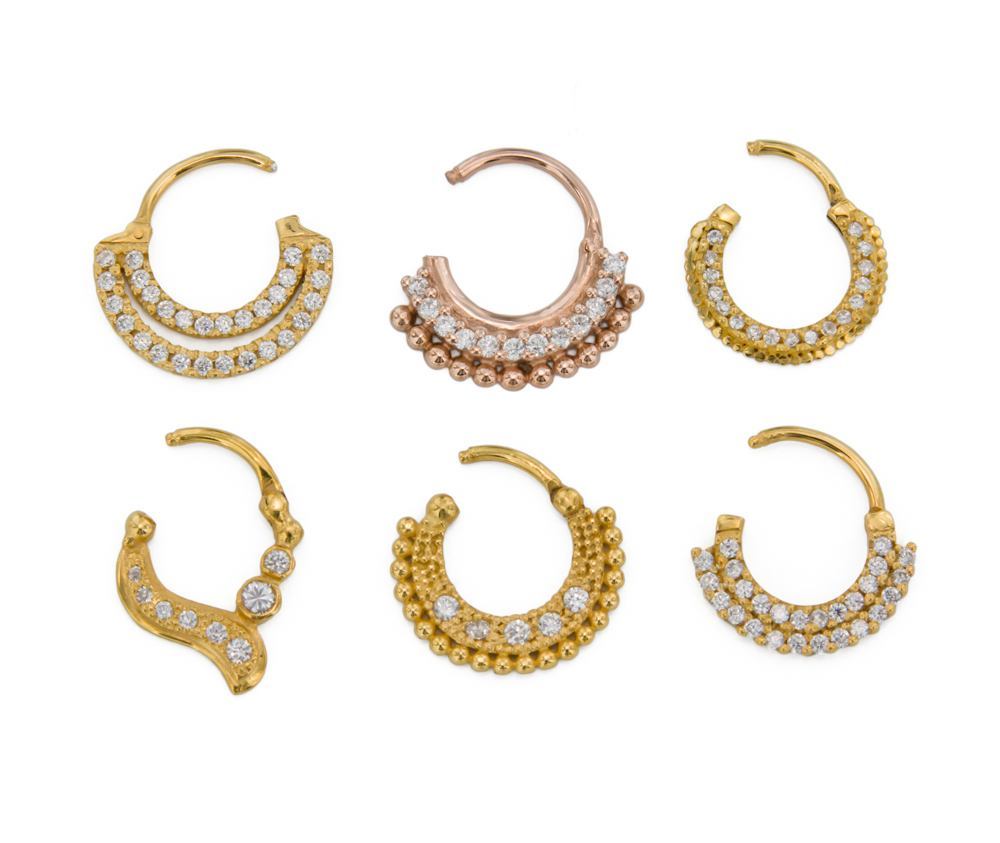 Gold Nipple Rings – Painful Pleasures