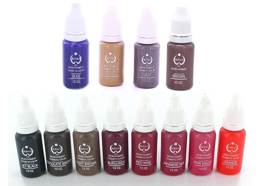 BioTouch Permanent Makeup Micro Pigment Tattoo Ink - Price Per 1/2oz B