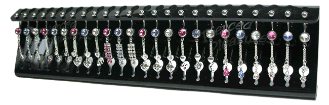 48 Piece Acrylic Z Strip Display Rack (Display Only) | Painful Pleasures