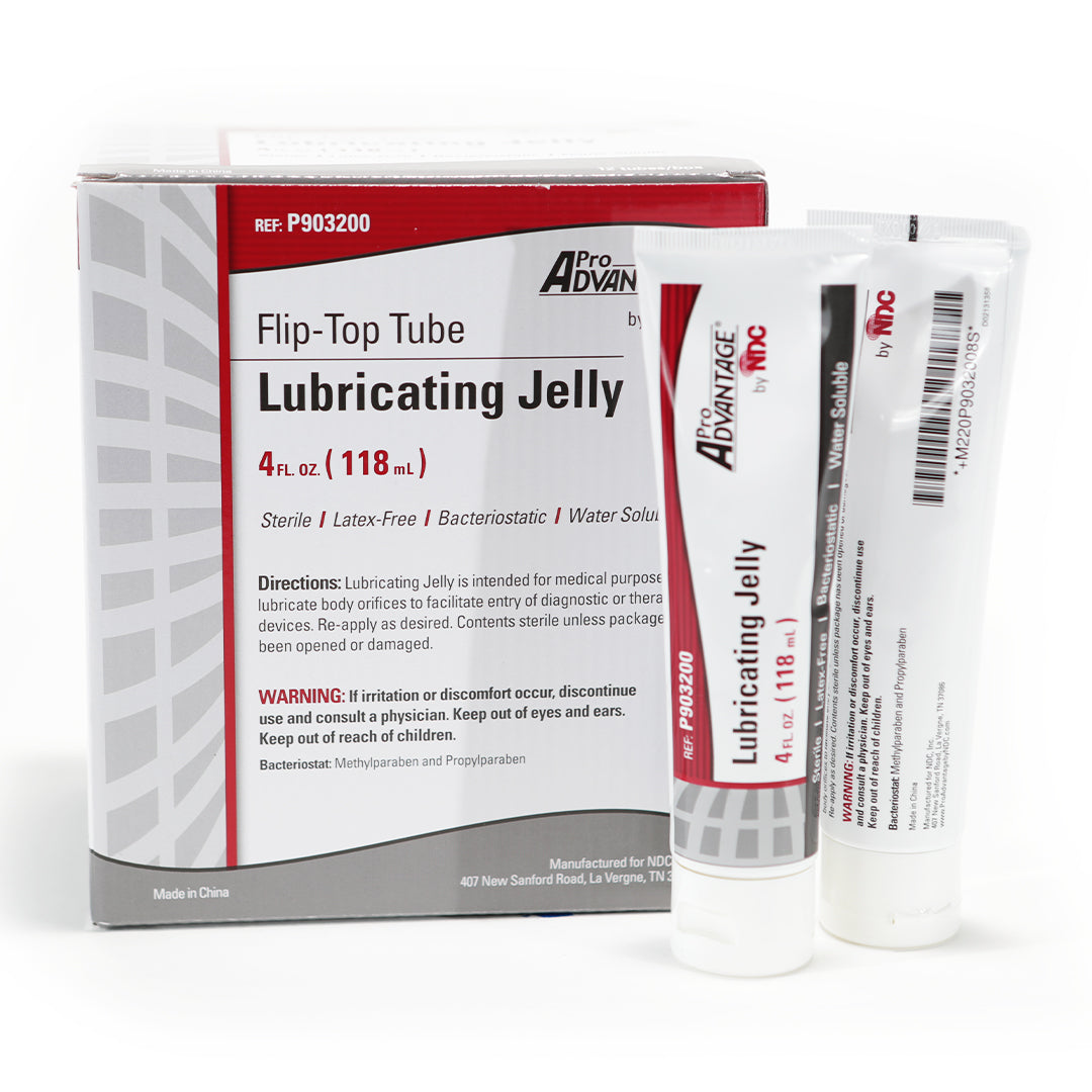 Lubricating Jelly Flip Tube - Sterile - 4oz. Tube | PainfulPleasures