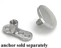 14g - 12g Internally Threaded Flat Steel Disc - Price Per 1 – Painful ...