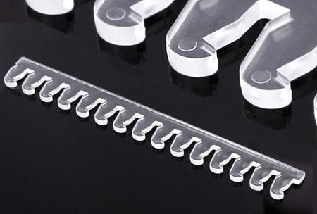 Acrylic Display Spline with 15 Spaces – Painful Pleasures