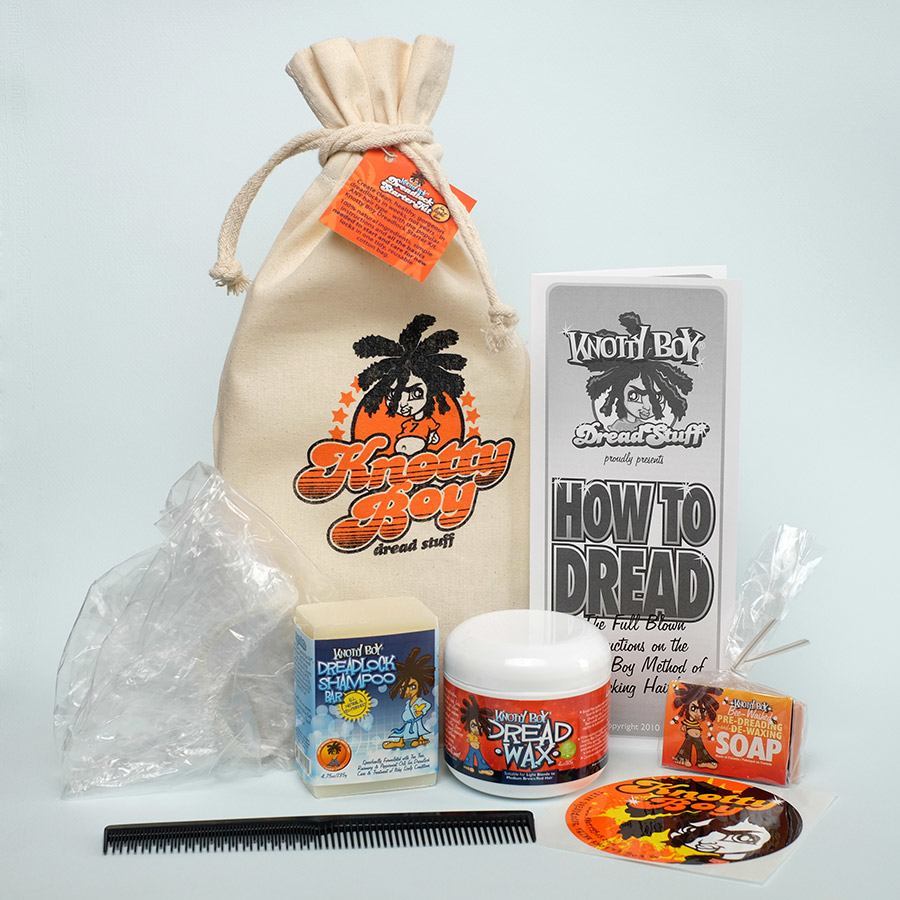 Knotty Boy Dreadlock Starter Kit - Dreadlock Maintenance Kit with Ligh ...
