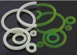 18g-1" Spare O-Rings - Glow - Bag of 100 | Painful Pleasures