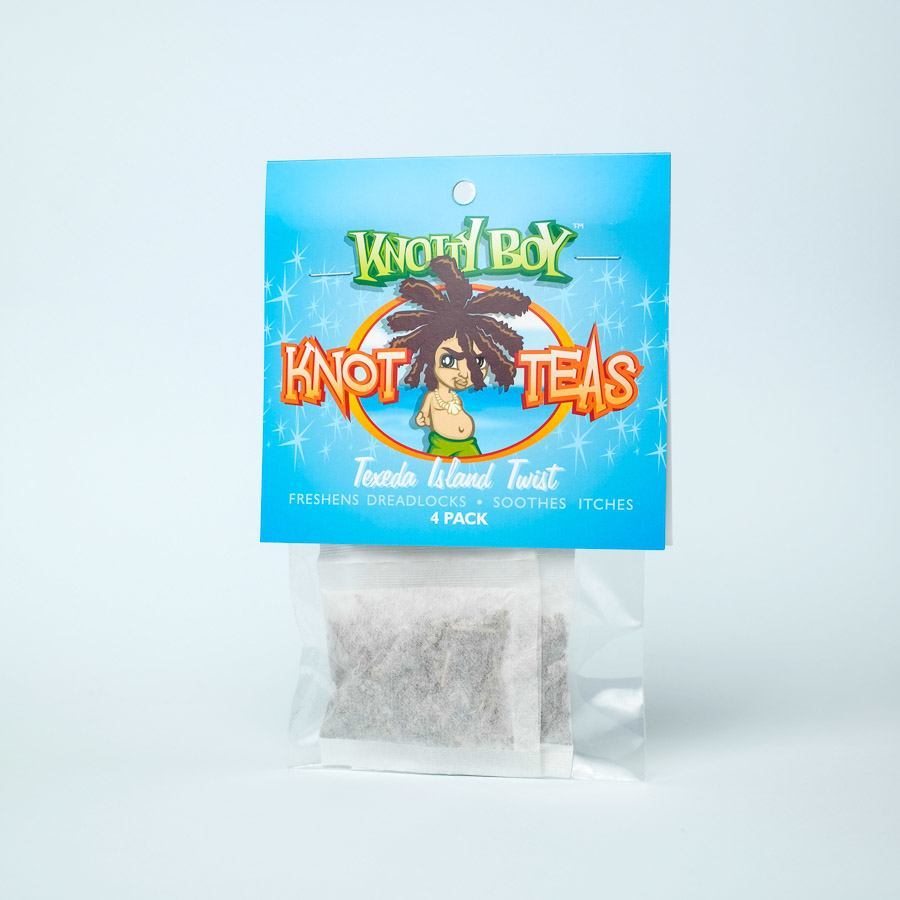 Knotty Boy Knot-Tea Scalp Tonic - Texada Island Twist Knot-Tea - 4 Bag