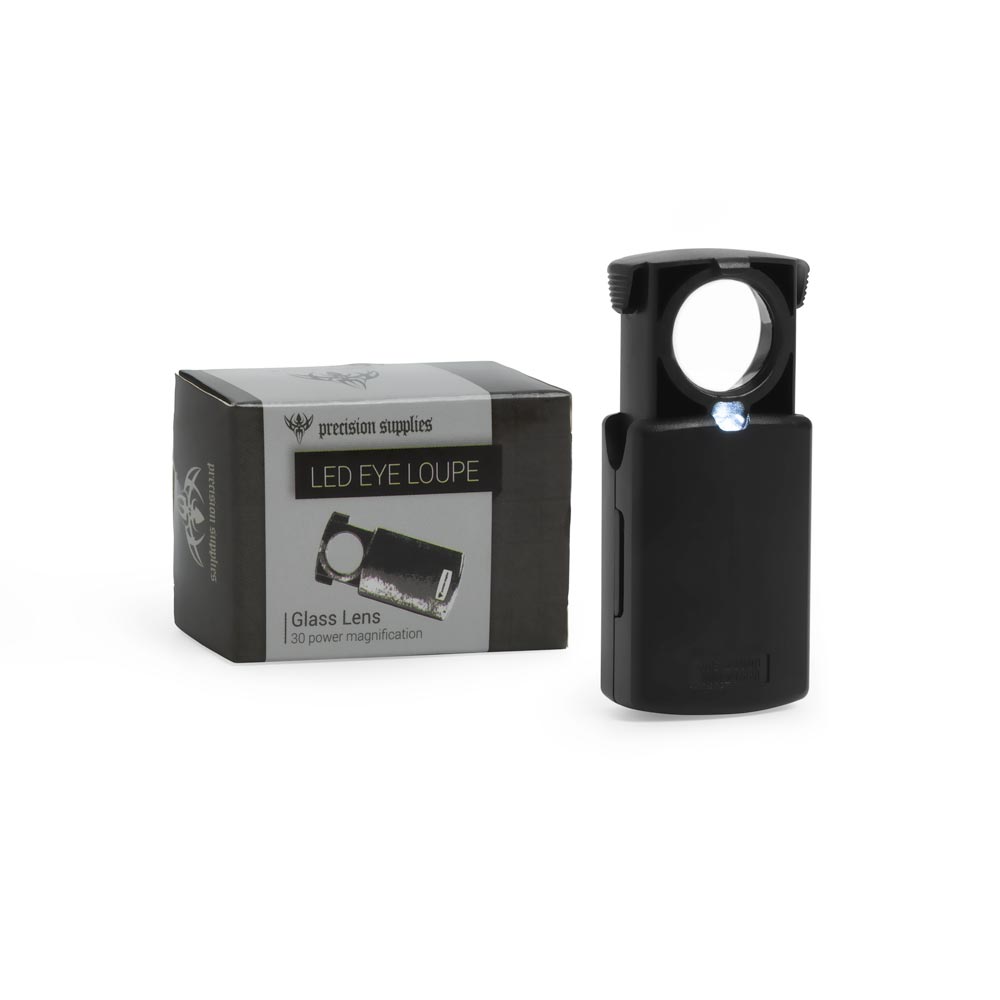 30x Illuminated LED Eye Loupe Glass Lens | PainfulPleasures