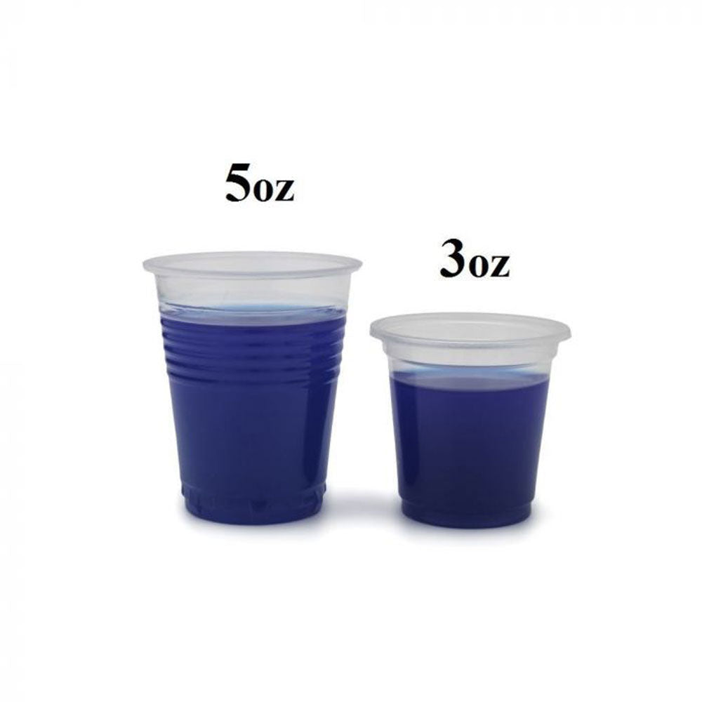 Saferly Disposable Plastic Rinse Cups — Pick Size and Quantity ...